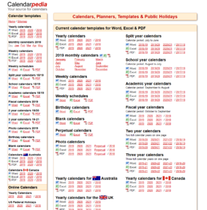 Calendarpedia – Lista ponad 150 przydatnych narzędzi – Jacek Kłosiński